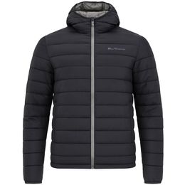 Ben Sherman Signature Herren Schwarz Gepolsterte Jacke