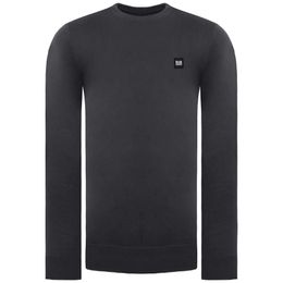 Weekend Offender Silber Herren Dunkelgrauer Pullover