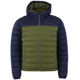 Ben Sherman Signature Herren Olivgr&uuml;ne Wattierte Jacke