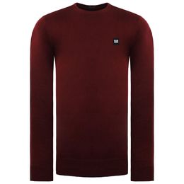 Weekend Offender Silver Herren Burgunder Pullover