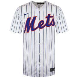 Offizielles Nike MLB New York Mets-Heimtrikot, Replik, wei&szlig;, Herren