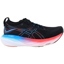 asics Gel-Nimbus 25 Herren Schwarze Laufschuhe