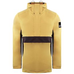 Jack Wolfskin Bernauer Herren-Anorakjacke in Gelb/Burgund