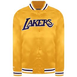 Mitchell & Ness Mitchell & Ness NBA Los Angeles Lakers Herren Gelbe Leichte Jacke