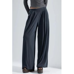 Faltenweite Hose mit Taschen