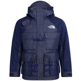 The North Face Die North Face Multi Pocket Herren Denim Blau Jacke