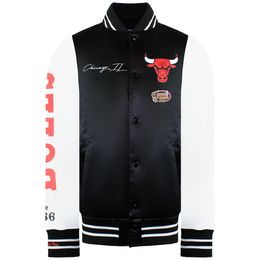 Mitchell & Ness Mitchell & Ness NBA Chicago Bulls Herren Satin Bomberjacke