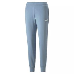 Puma Essentials Fleece Damen Blau Jogginghose