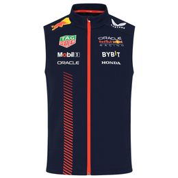 Castore Oracle Red Bull Racing Herren Marineblau Hybrid-Gilet