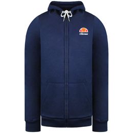 Ellesse Herren Trainingsjacke mit vollem Rei&szlig;verschluss in Marineblau