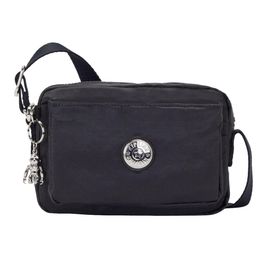 Kipling Abanu Damen Schwarz Umh&auml;ngetasche