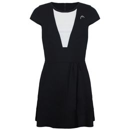 Head Baltic Damen Schwarz Tennis-Kleid