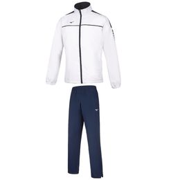 Mizuno Team Tokyo Micro Herren Trainingsanzug Wei&szlig;/Navy