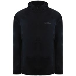 Jack Wolfskin Eagle Peak II Schwarze Softshelljacke f&uuml;r Herren