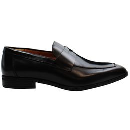 Ted Baker Benjy Herren-Loafer-Schuhe in Schwarz