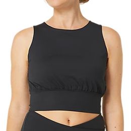 asics Flex Damen Schwarz Bra Top