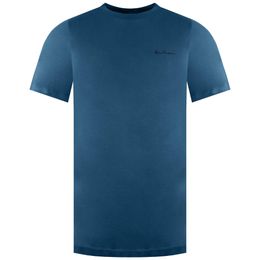 Ben Sherman Kleinlogo Herren T-Shirt in Teal