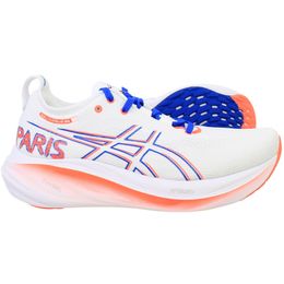 asics Gel-Nimbus 26 Damen Wei&szlig;e Laufschuhe