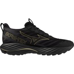 Mizuno Wave Rider Gore-Tex 2 Herren Schwarze Laufschuhe