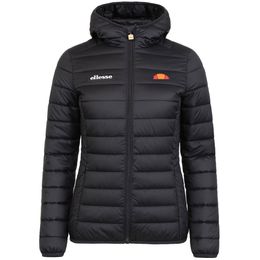 Ellesse Lompard Damen schwarze gepolsterte Jacke