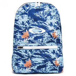 Oakley 19L The Freshman Packable RC Camo Blau Rucksack