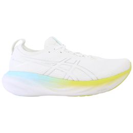 asics Gel-Nimbus 25 Damen Wei&szlig; Laufschuhe