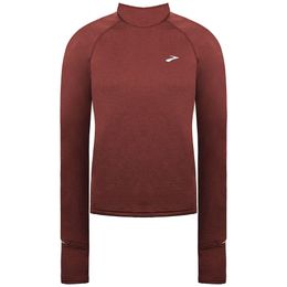 Brooks Notch Thermal 2.0 Damen-Oberteil in Braun