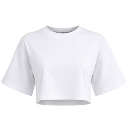 Puma x Rihanna Fenty Crew Damen Wei&szlig;es Crop-Top