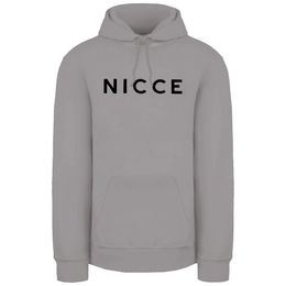 Nicce &ndash; Kapuzenpullover &bdquo;Original Logo&ldquo; f&uuml;r Herren in Kreidegrau