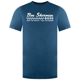Ben Sherman Feel The Groove Herren T-Shirt in Teal