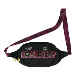 Nike Air Jordan x Paris Saint-Germain Herren Schwarz/Violett Umh&auml;ngetasche