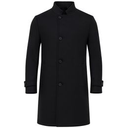 Ted Baker Radford Wollmantel f&uuml;r Herren in Schwarz