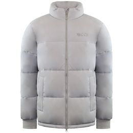 Nicce Mercury Herren Steppjacke in Steingrau