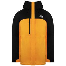 The North Face Freedom Herren Gelbe Ungef&uuml;tterte Jacke