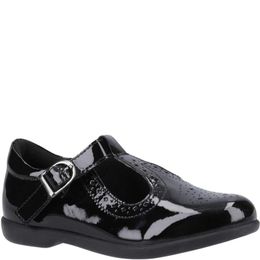 Hush Puppies BRITNEY PATENT M&auml;dchen Schuhe Schwarz