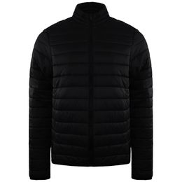 Ben Sherman &ndash; Leichte, schwarze Wattierte Herrenjacke