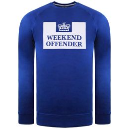 Weekend Offender Skylar Herren-Yale-Blau-Pullover