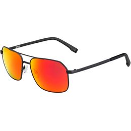 Boll&eacute; Boll&eacute; Navis Schwarz Matt Quadratische Sonnenbrille