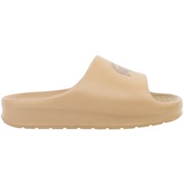 Lacoste Serve Slide 2.0 223 1 CFA Damen Braun Pantoletten