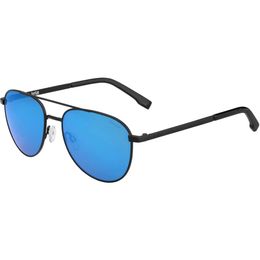 Boll&eacute; Boll&eacute; Evel Schwarze Matte Aviator-Sonnenbrille