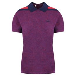 Lacoste Slim Fit Herren Polohemd Dunkellila