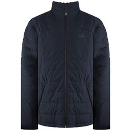 Oakley Down Slope Herren Schwarze Gef&uuml;tterte Jacke