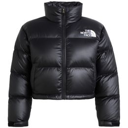 The North Face Nuptse Damen Schwarze Kurzjacke