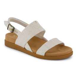 Toms Shoes TOMS Marin Textil Damen Natural Standard Sandalen