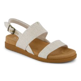 Toms Shoes TOMS Marin Textil Damen Natural Standard Sandalen