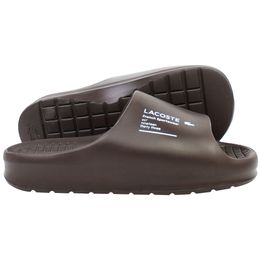 Lacoste Serve Slide 2.0 223 2 CMA Braune Herren-Slider