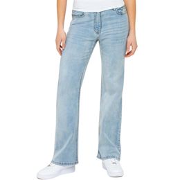 Enzo | Womens Wide Leg Jeans
