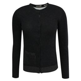 Timberland Womens Regular Cotton Button Up Cardigan Schwarz 28468 001 A79B