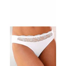 Nuance by Lascana Damen Slip, pink+wei&szlig;, Gr&ouml;&szlig;e 52/54