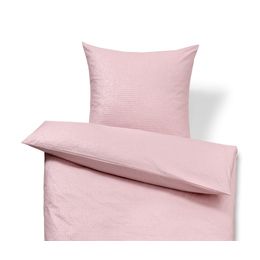 Tchibo - Seersucker-Bettw&auml;sche - rosa
